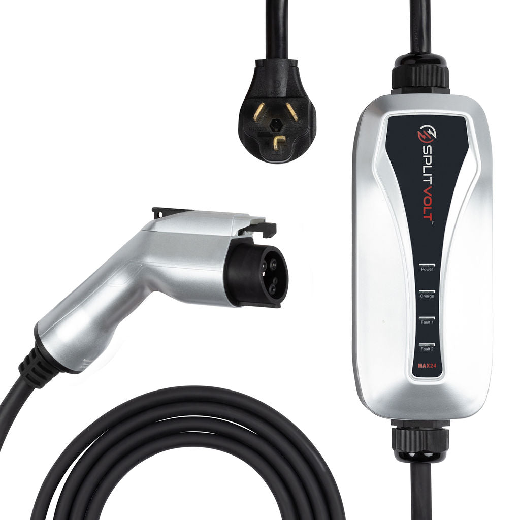 Level 2 Portable EV Charger 24 Amp NEMA 10-30 – Splitvolt