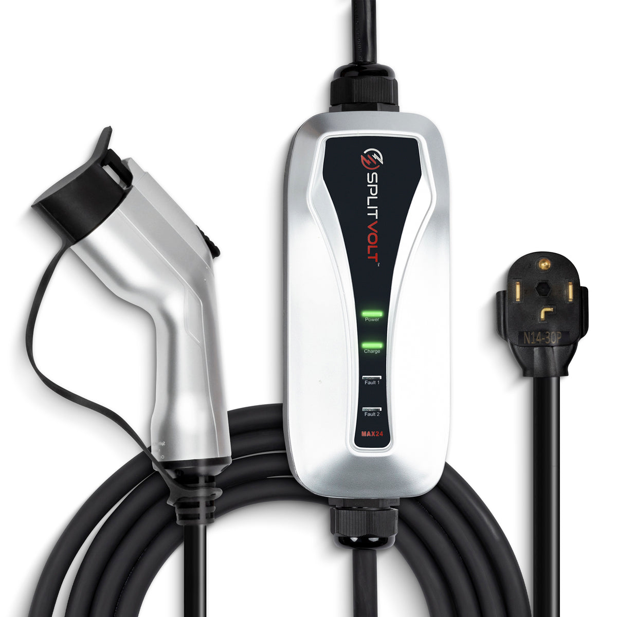 Level 2 Portable EV Charger 24 Amp NEMA 14-30 – Splitvolt